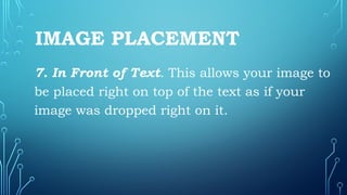 E-Tech_Advance word processing skills.pptx | Desktop Publishing | Computer Software and Applications