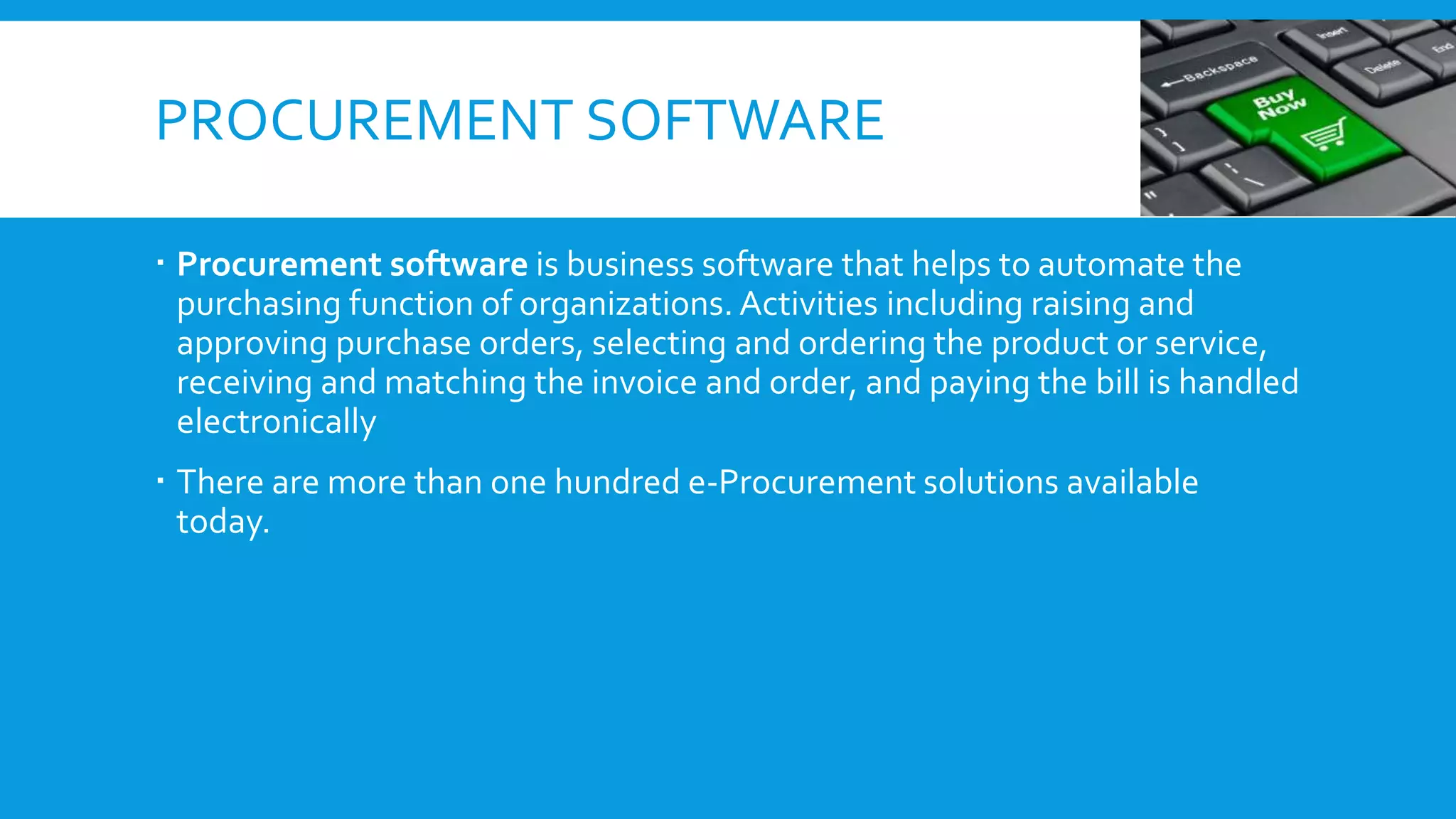 PROCUREMENT | PPTX