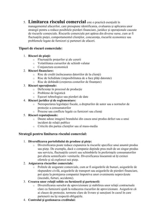 ETALAREA MĂRFURILOR ÎN MAGAZINE ȘI ÎN VITRINE | DOCX