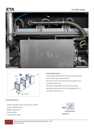 Eta lyra series reflow oven | PDF