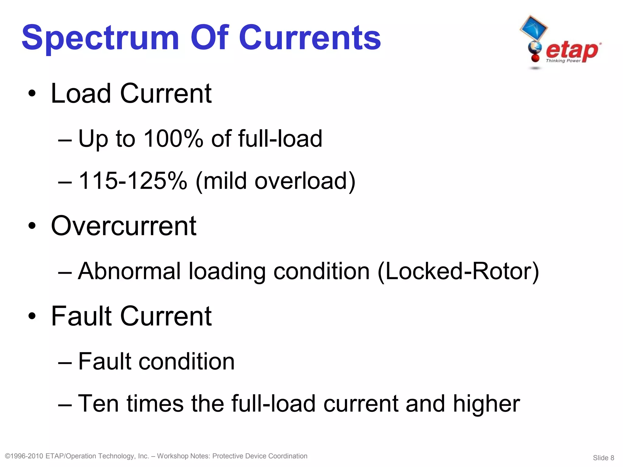 ETAP - device coordination | PDF