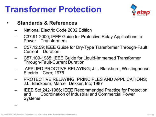 ETAP - device coordination | PDF