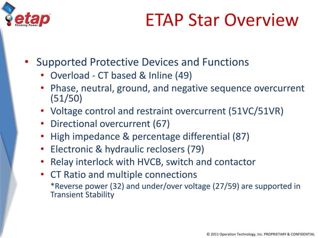 ETAP - Coordination and protecion | PDF