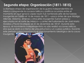 Etapa de la independencia 2 | PPTX