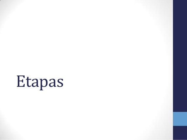 Etapas