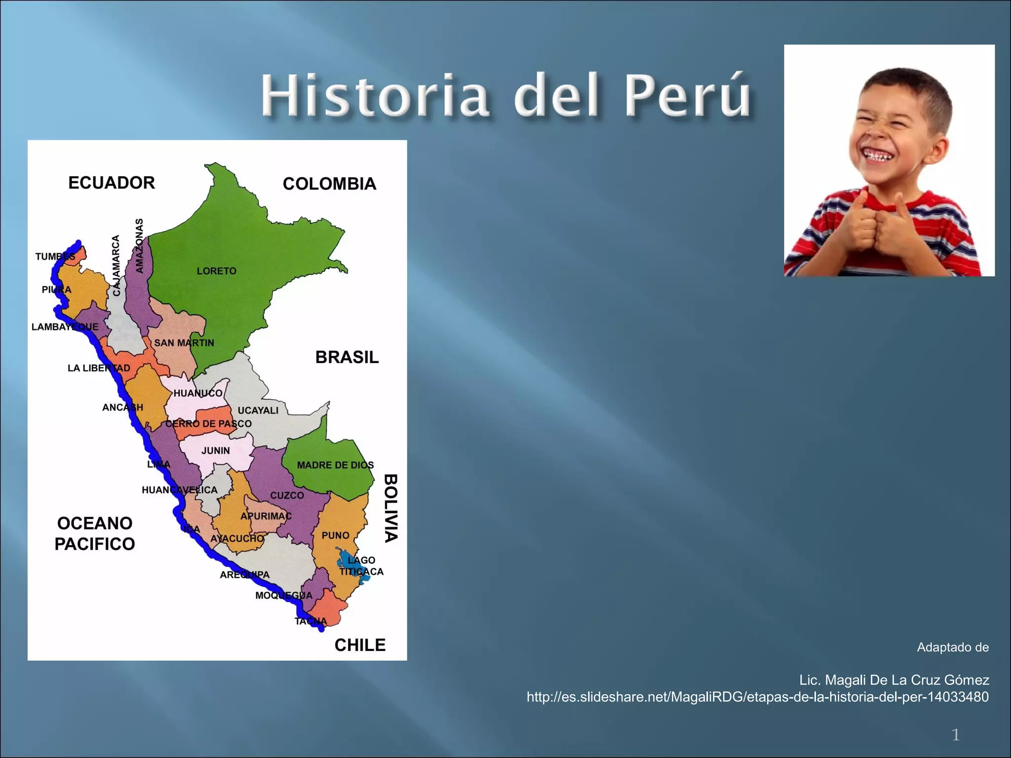 Etapas de la historia del peru | PPT
