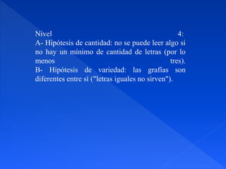 Etapas de la lectoescritura | PPTX