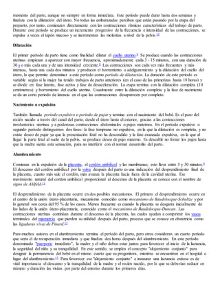 Etapas del parto | DOCX