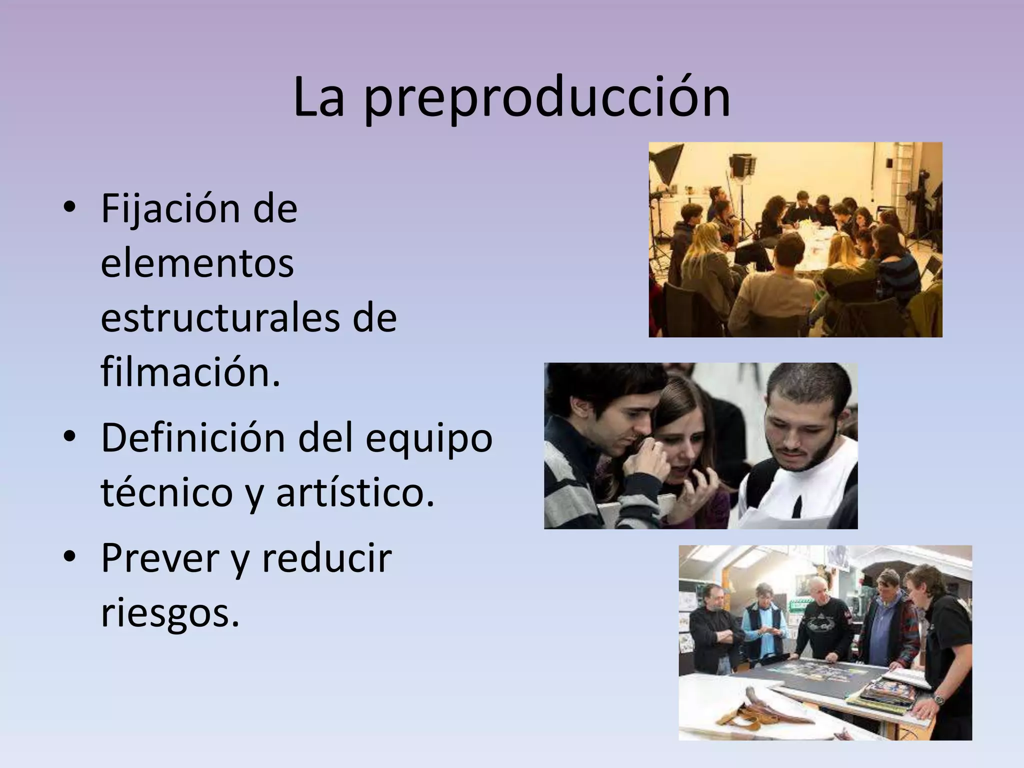 Etapas de una producción audiovisual | PPTX