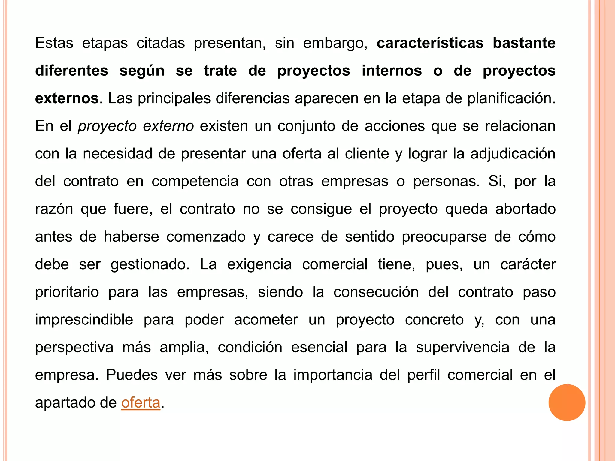 Etapas De Un Proyecto | PPTX