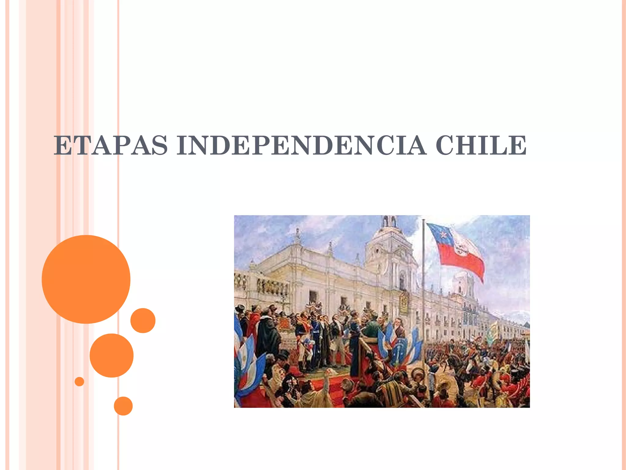 Etapas Independencia Chile Ppt