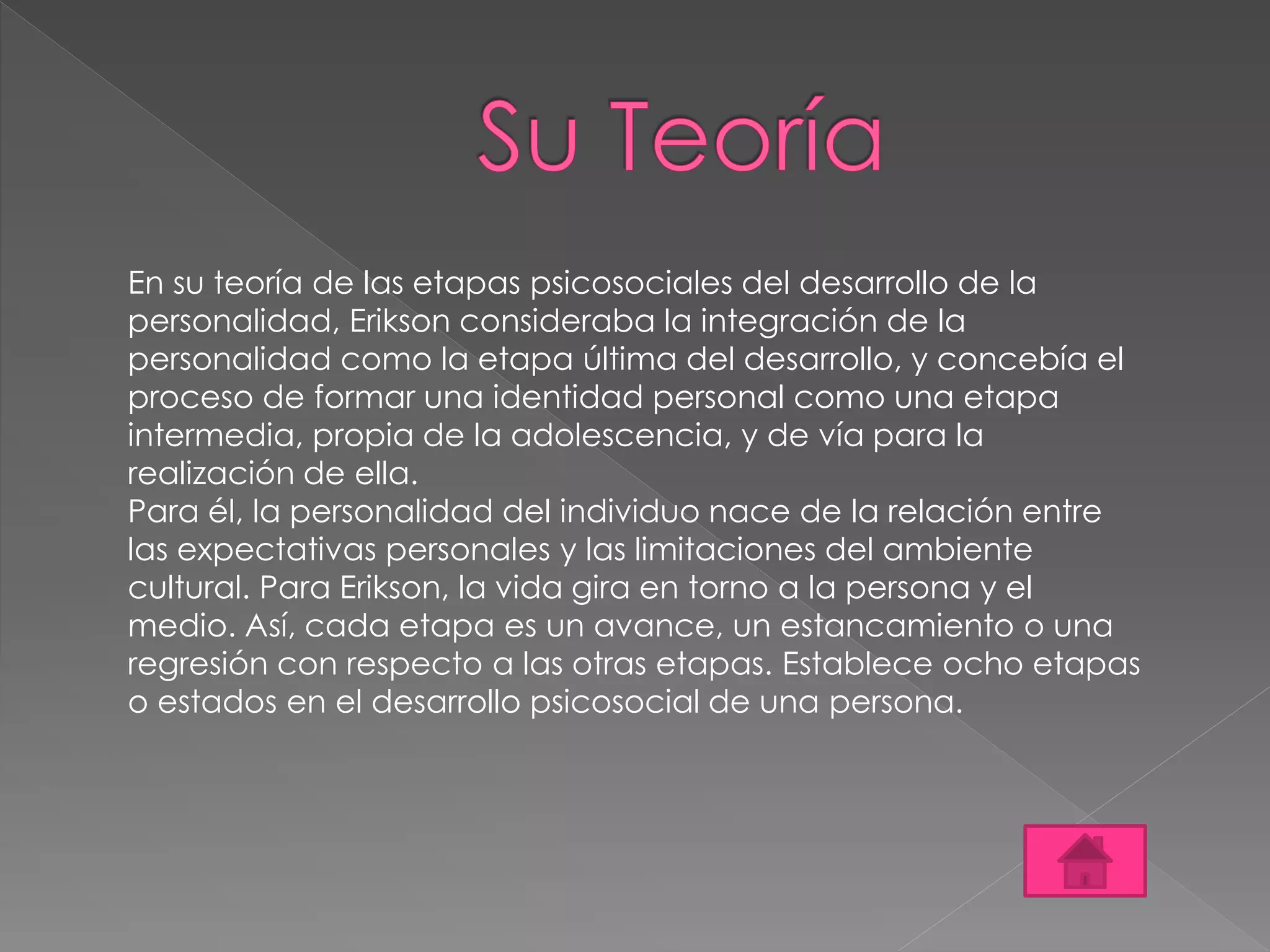 Etapas Del Desarrollo Según Erikson Ppt