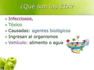 Etas enfermedades transmitdas por los alimentos | PPTX