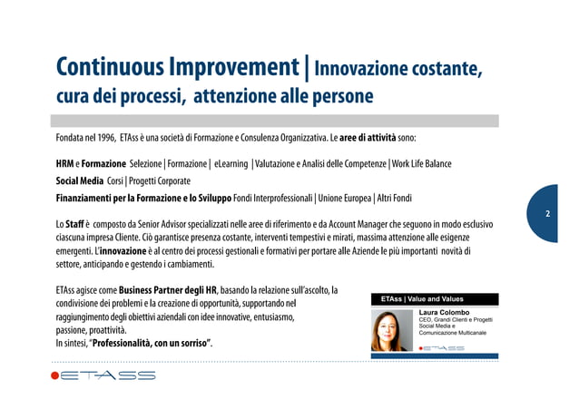 ETAss Company Profile | PPT