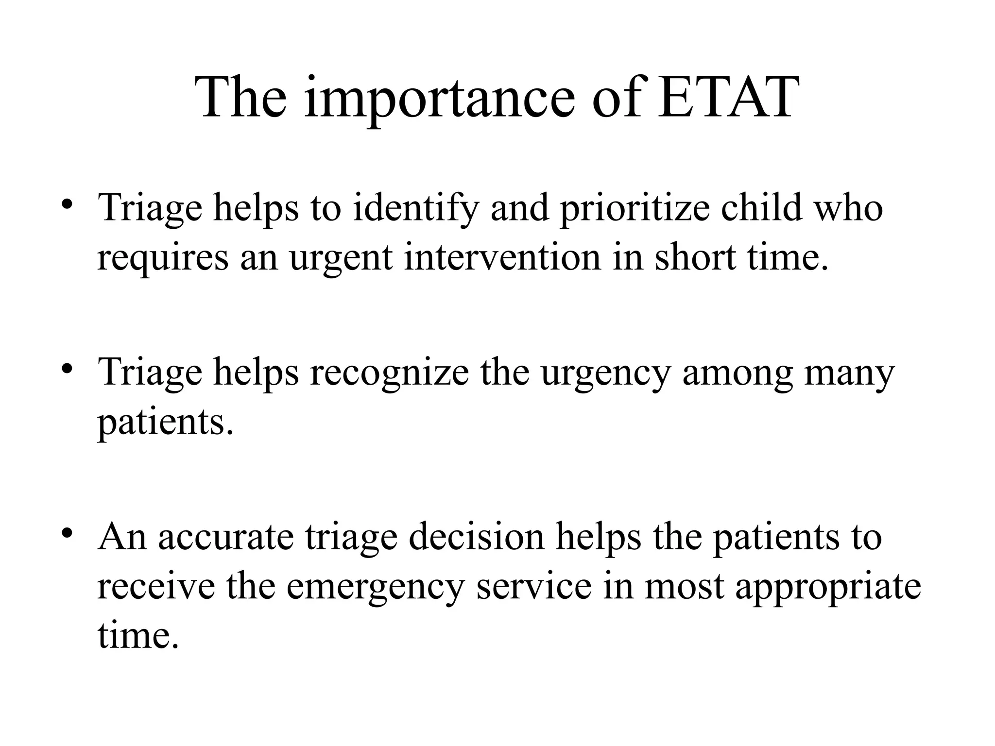 Emergency Triage and Assessment in Paeds | PPTX