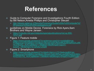 Mobile Forensics | PPTX | Smartphones | Consumer Electronics