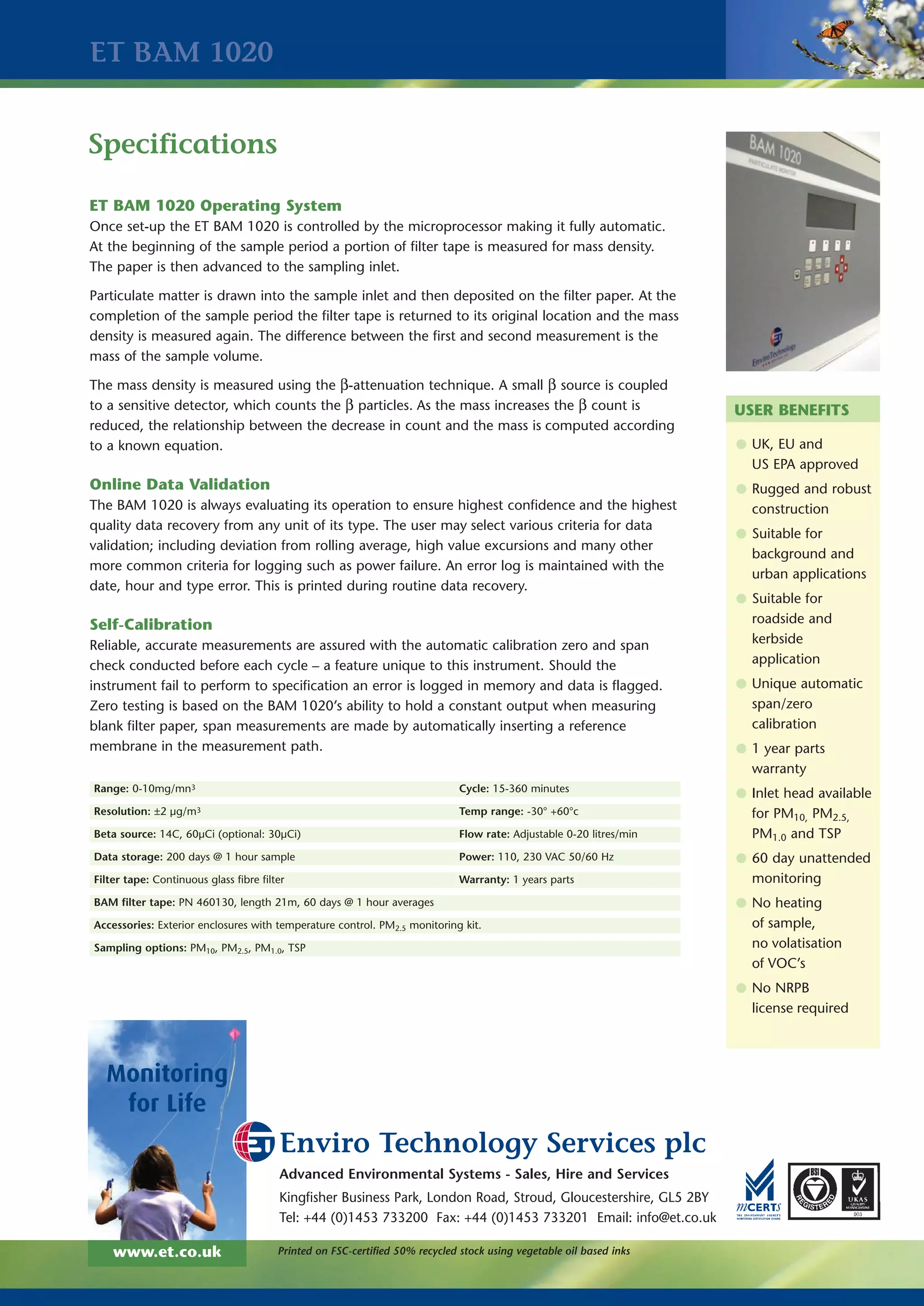 Et bam 1020 leaflet | PDF