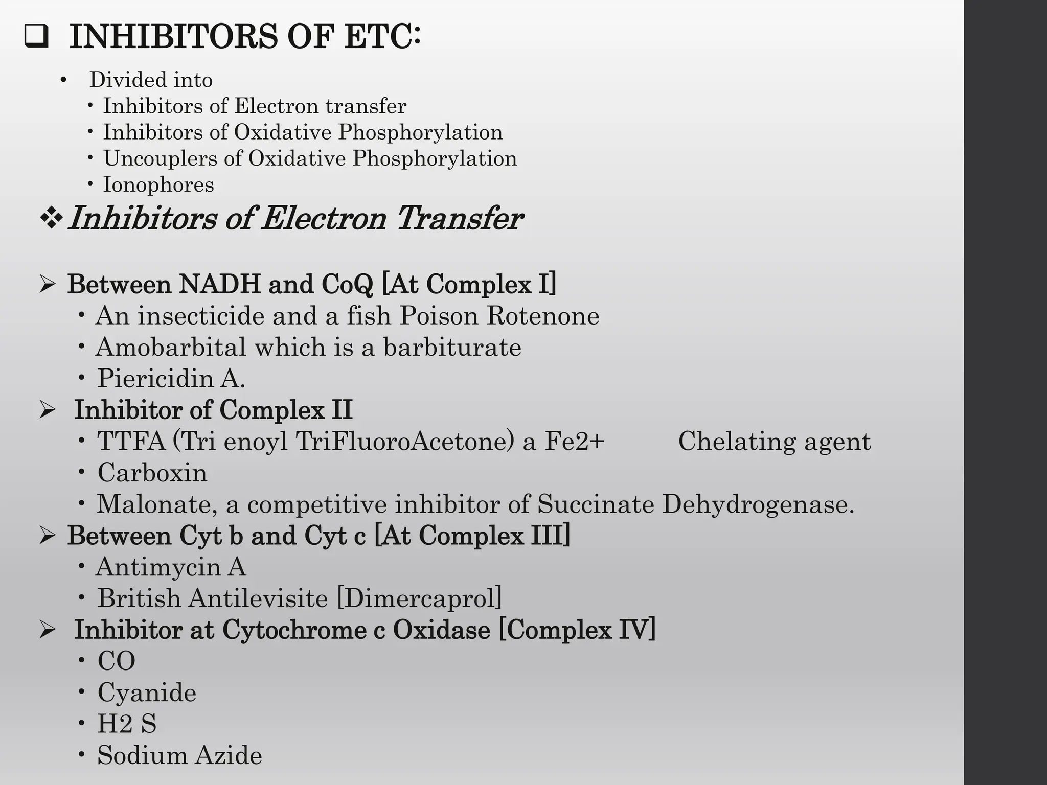 ETC.pptx electron transport chain PDUGMC | PPTX