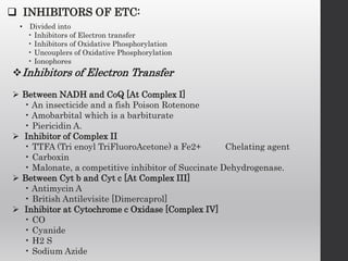 ETC.pptx electron transport chain PDUGMC | PPTX