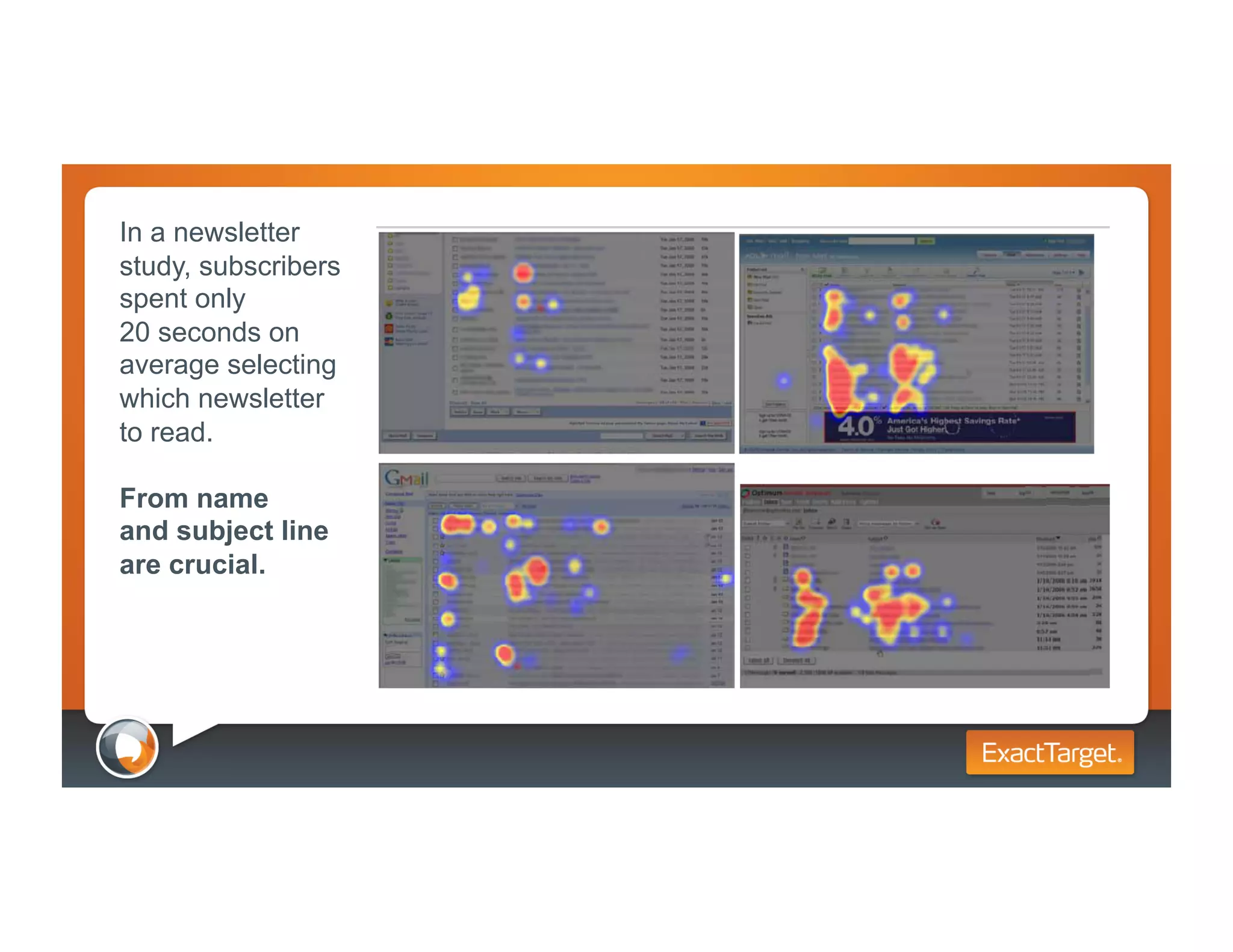 ExactTarget Connections 2010 - The Top 10 Design Lessons of 2010 | PPT