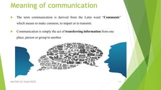 Dynamics of Communication | PPT