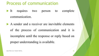 Dynamics of Communication | PPT