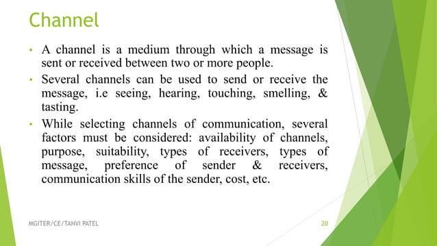 Dynamics of Communication | PPT
