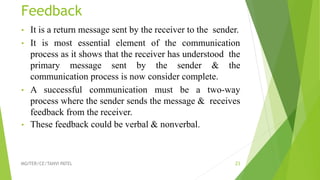 Dynamics of Communication | PPT