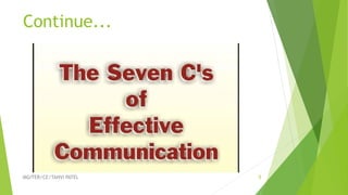 Dynamics of Communication | PPT