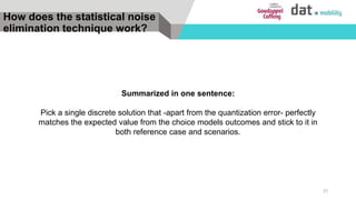 Development of a microscopic tour based demand model without statistical noise | PPT