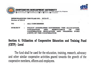 Orientation for Cooperative in Education and Training Committee | PDF