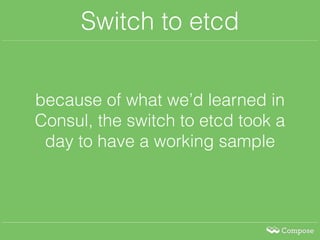 etcd based PostgreSQL HA Cluster | PDF | Databases | Computer Software and Applications