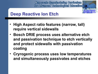 etch2for vlsidepostion andlithography.ppt | Chemistry | Science