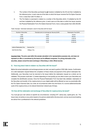 Bitcoin Exchange Traded Crypto (BTCetc) - Redemption Information ...
