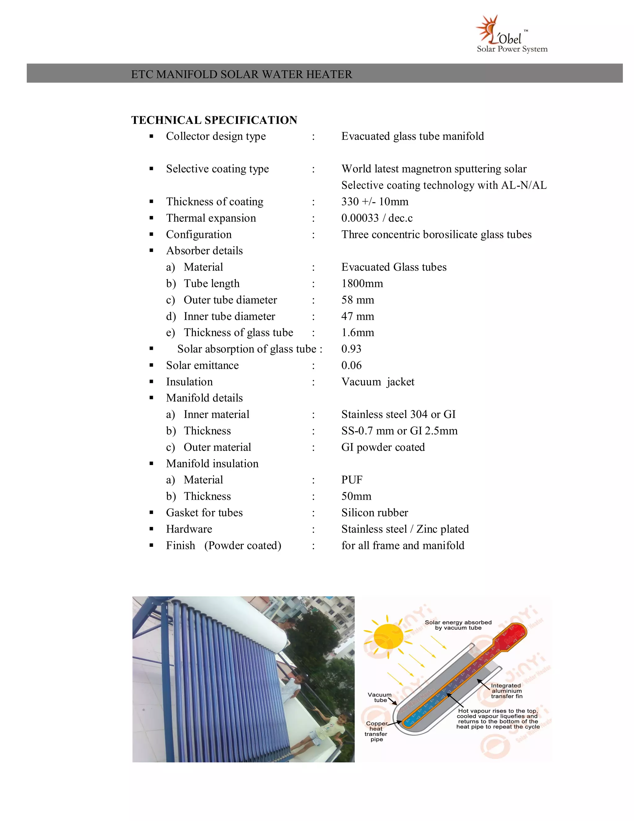 Etc manifold technical details new | PDF