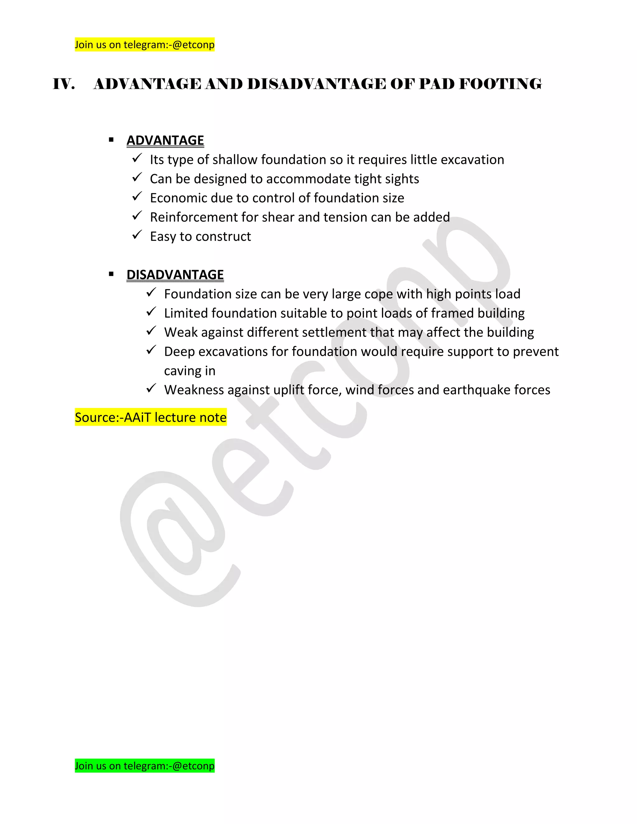reinforcement detailing for isolated footing | PDF