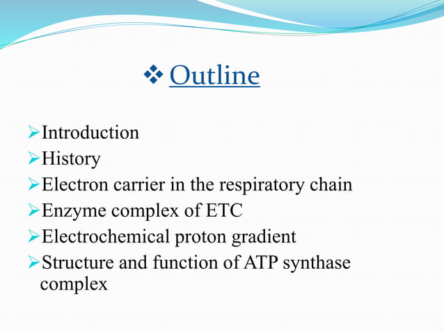 Electron Transport Chain and oxidative phosphorylation @meetpadhiyar | PPTX