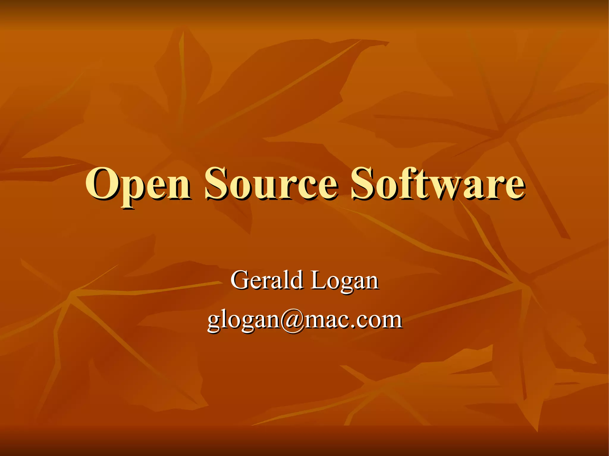 Ed. Technology Council Open Source Presentation | PPT