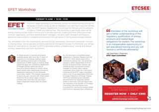 Etcsee 2017 brochure | PDF | Business Expos & Conferences | Events