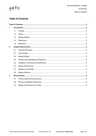 Etd 02-05 - concrete sleepers - design | PDF