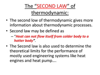 Second Law Of Thermodynamics Animation