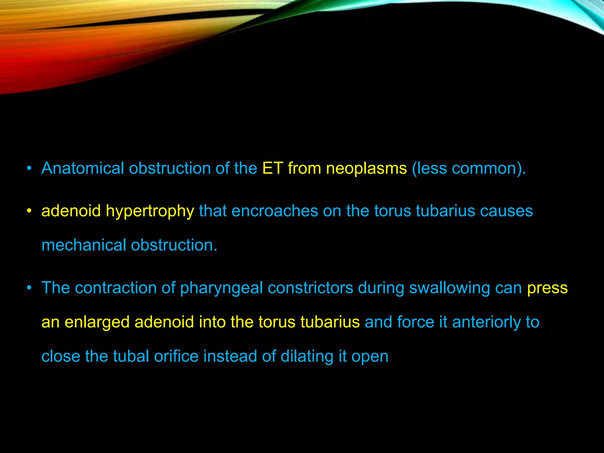Eustachian tube dysfunction | PPTX