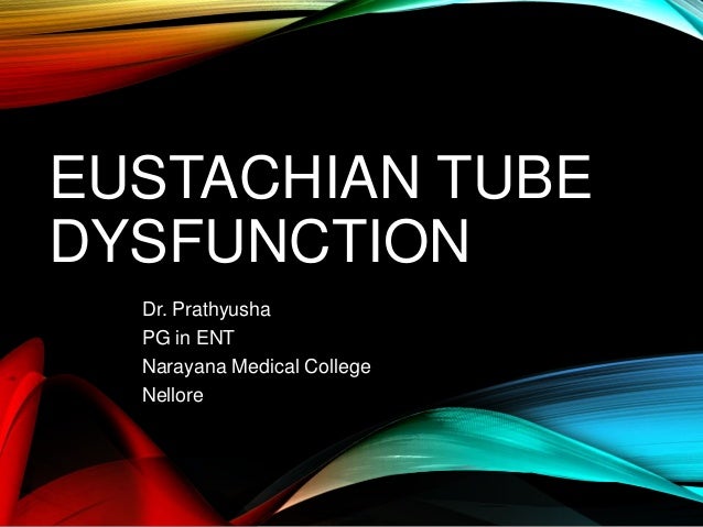 Eustachian Tube Dysfunction Etd Symptoms Treatment