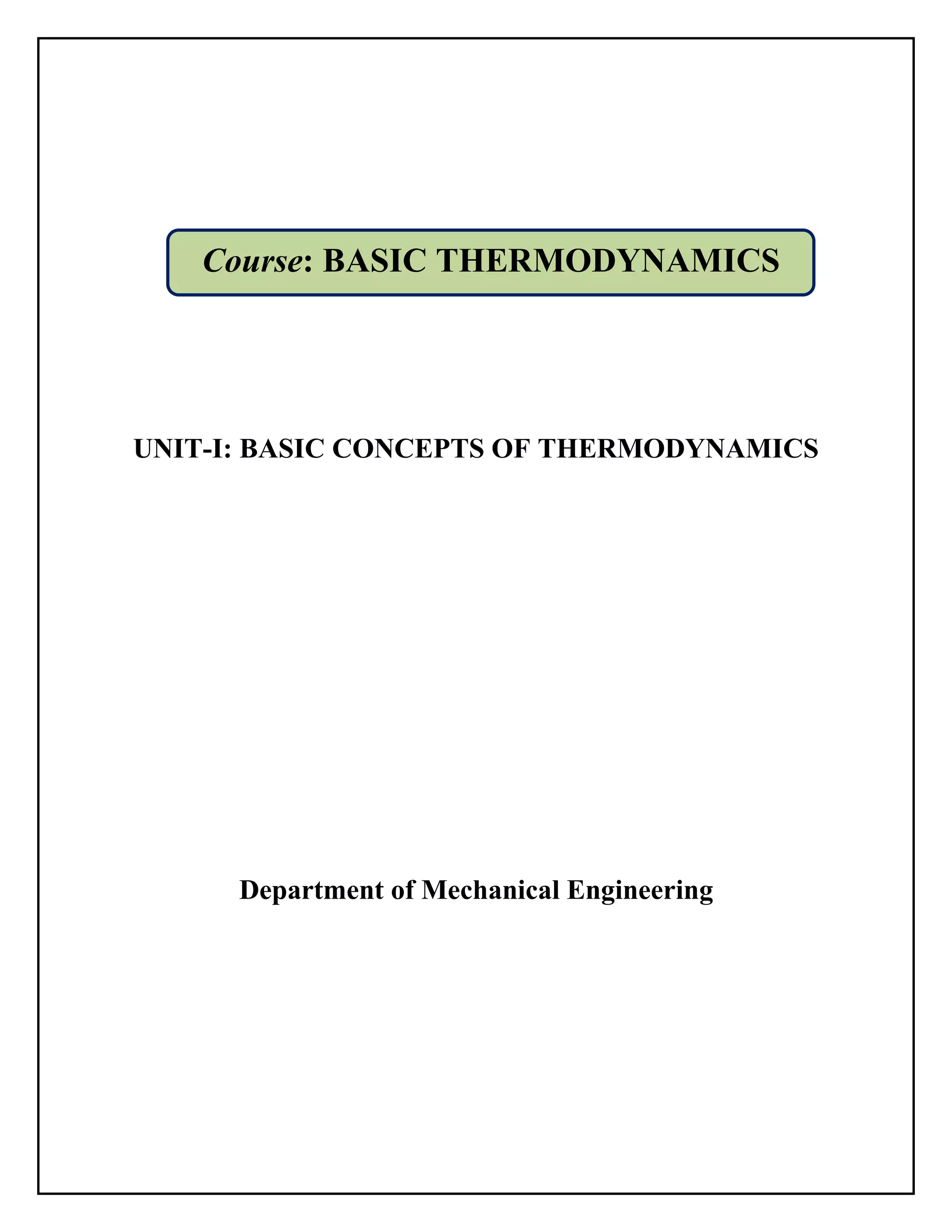 Thermodynamics | PDF