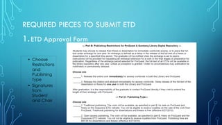 Etd presentation 2015 | PPT
