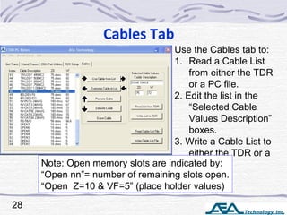 ETDR PC Vision Training | PPT