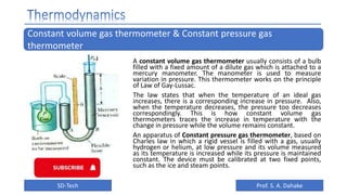 Fundamentals of thermodynamics | PPTX