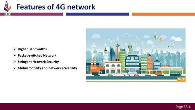 Presentation slide of 4g communication system. | PPTX