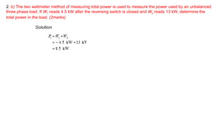solved students evaluation in measurement and instrumentations | PPT