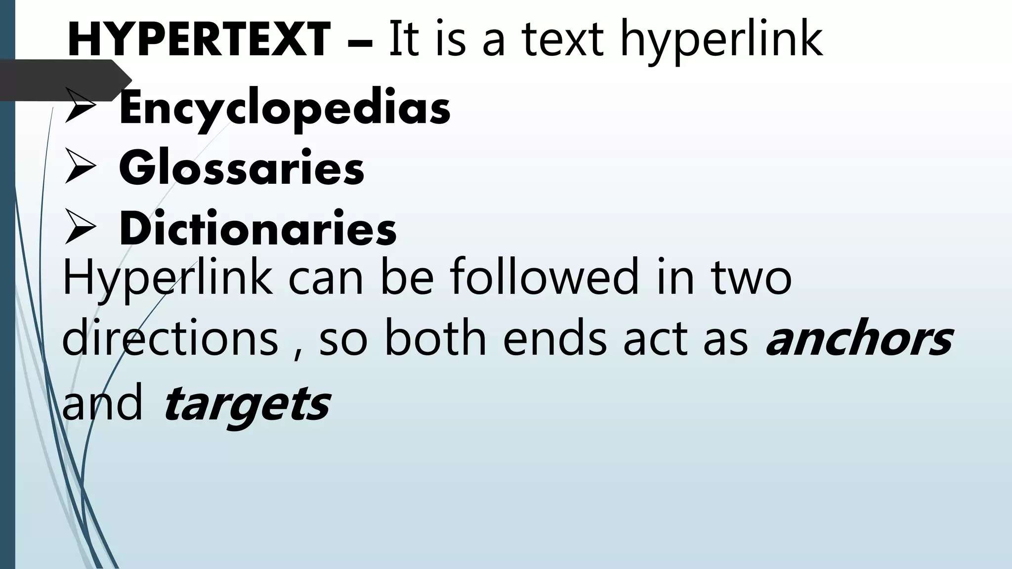HYPERLINKING IN WORD AND HYPERLINKING IN PRESENTATION | PPTX